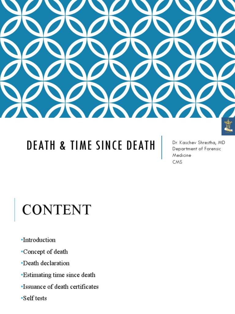 Estimating Time of Death in Forensics | PDF | Death | Decomposition