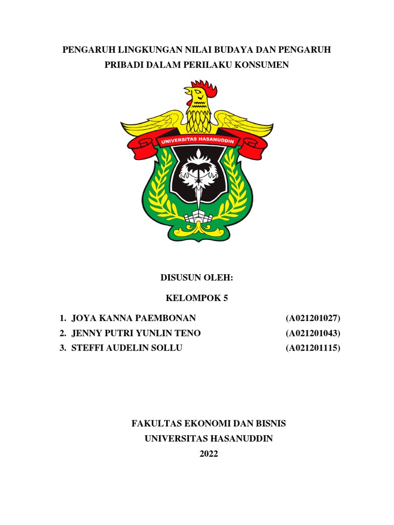 Pengaruh Budaya pada Perilaku Konsumen | PDF