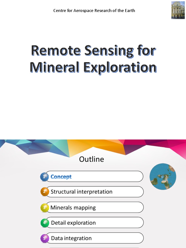 Remote Technologies For Mineral Exploration | PDF | Physical Sciences ...