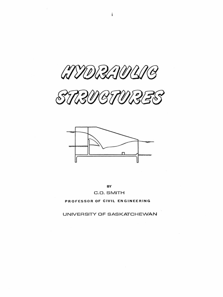 Hydraulic Structures C.D.smith | PDF | Drag (Physics) | Chemical ...