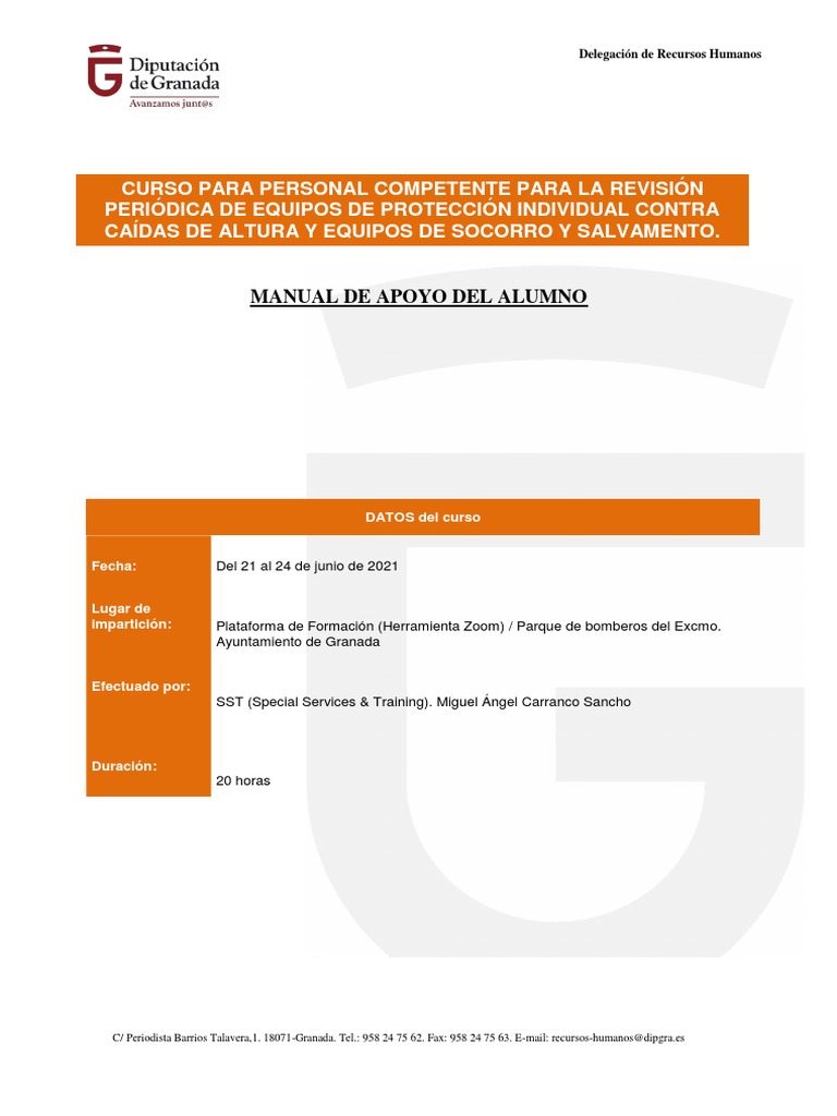 Curso Revisión de Epis | PDF