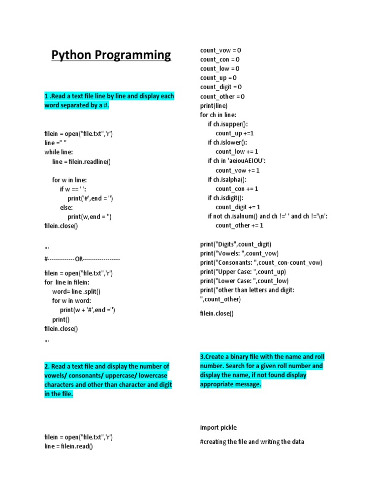 Python Programming and SQL | PDF | Data Management | Computer Science
