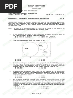 Final Preboard Exam - MSTE - Solution | PDF | Traffic | Soil