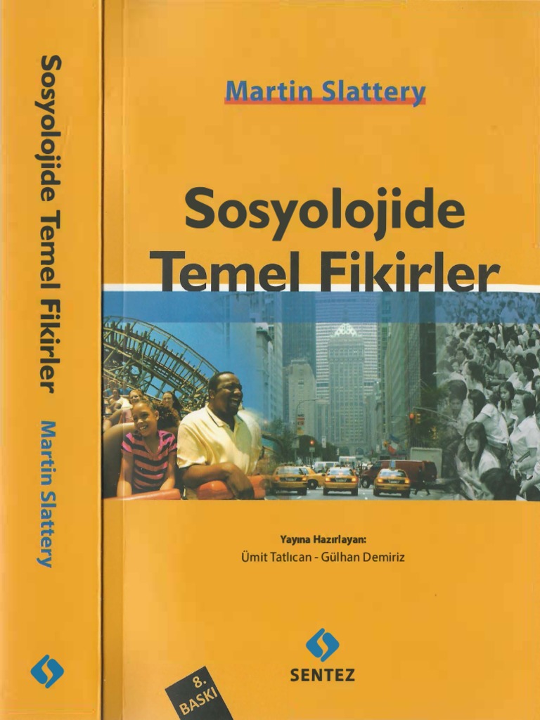 Martin Slattery Sosyolojide Temel Fikirler Sentez Yayınları | PDF