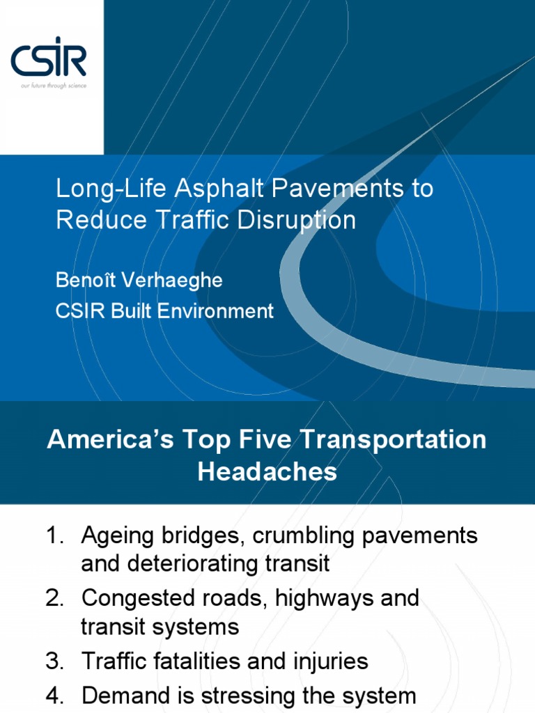 Long-Life Asphalt Pavements Benefits | PDF | Road Surface | Asphalt