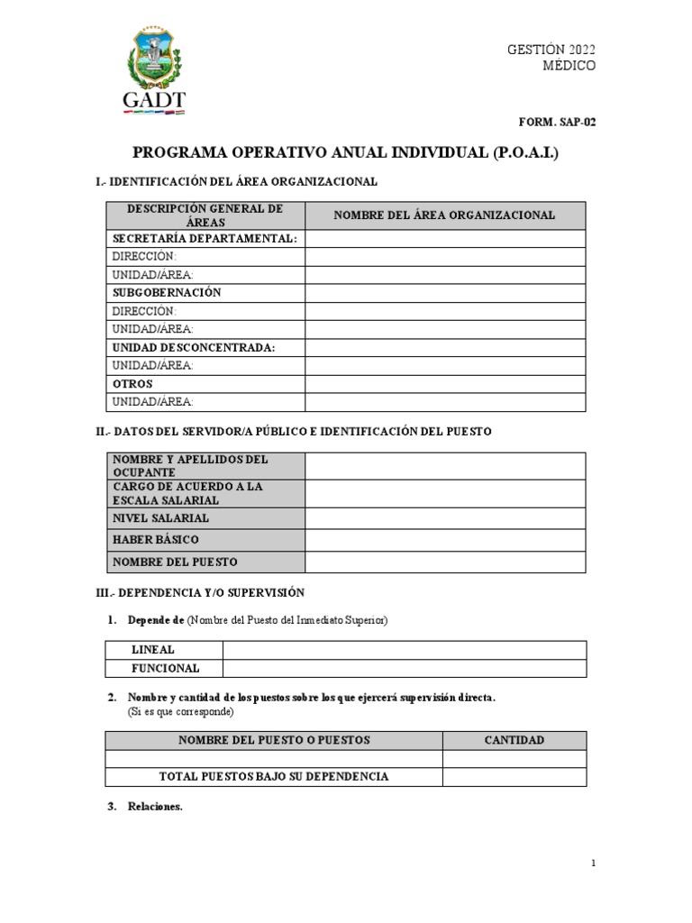 Poai Medico | PDF | Gobierno