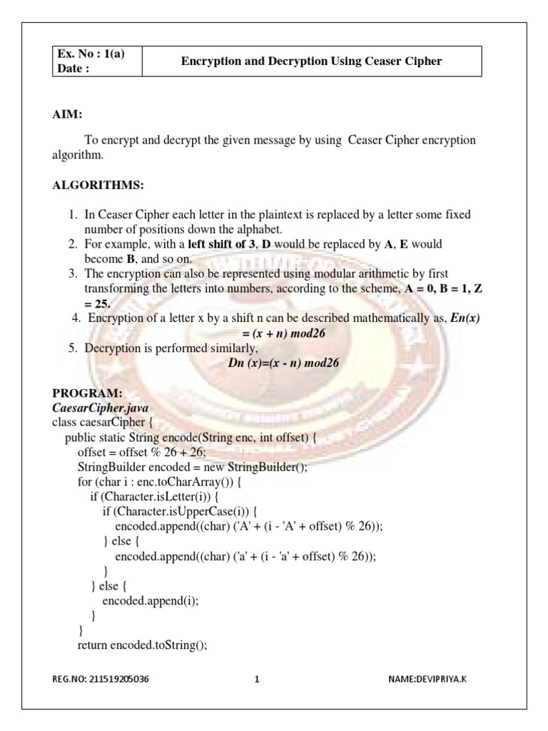 Cns Rec Pit | PDF | Encryption | Cipher