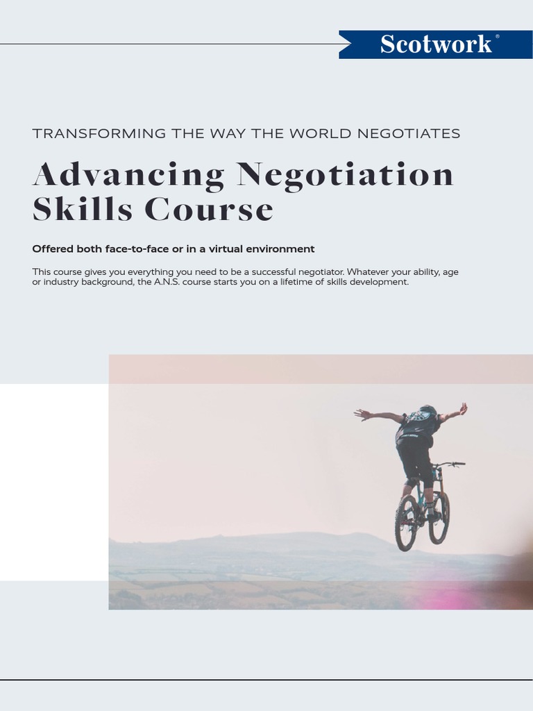 Ans f2f Virtual Uk | PDF | Negotiation | Learning