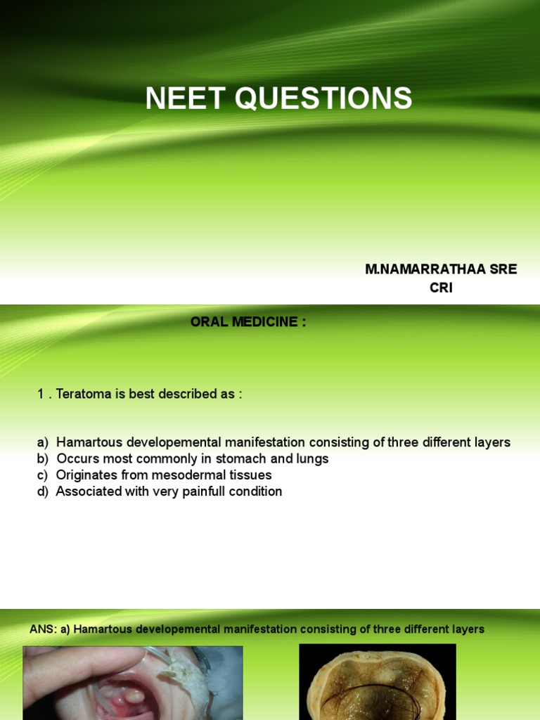 Neet Questions 2 | PDF | Medicine | Anatomy