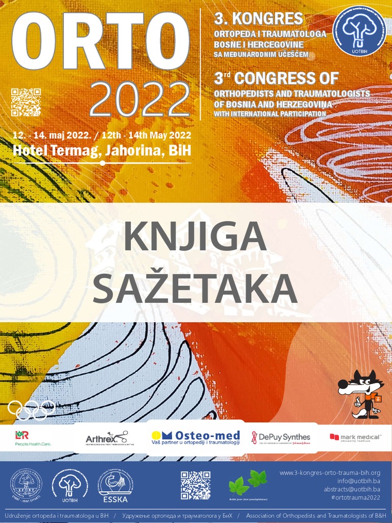 Kongres UOTBIH - Knjiga Sažetaka | PDF