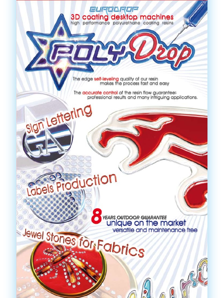Poly Drop Brochure 2010 | PDF | Adhesive | Color