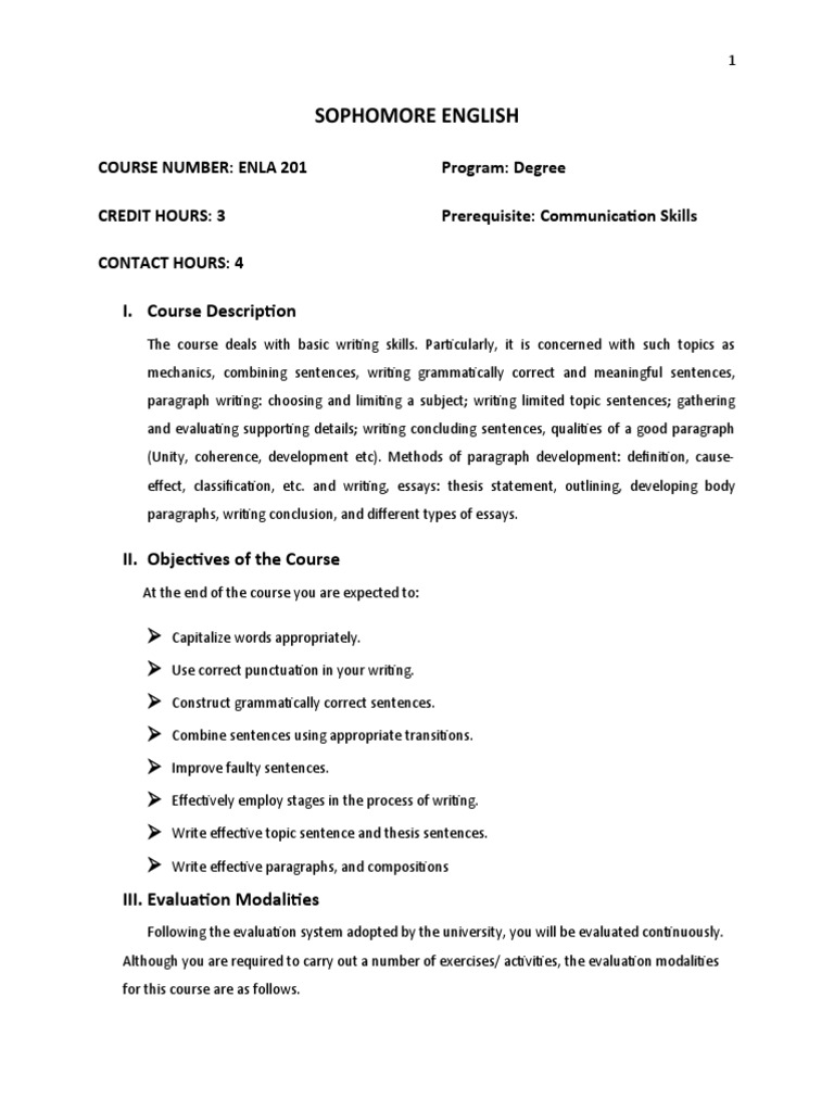 English Lecture Note Edited | PDF | Comma | Adjective