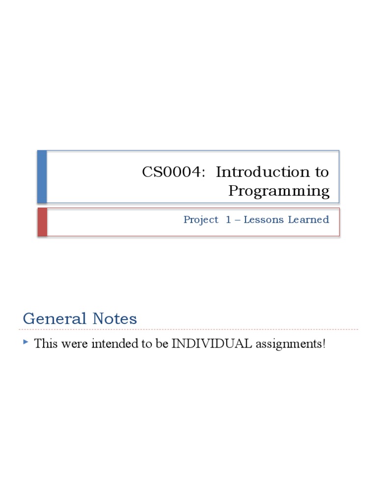 Project 1 Mistakes | PDF | Variable (Computer Science) | String (Computer Science)