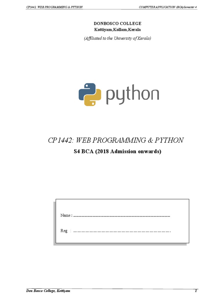 Python Final Notes | PDF | Data Type | Variable (Computer Science) Python Final Notes | PDF | Data Type | Variable (Computer Science)