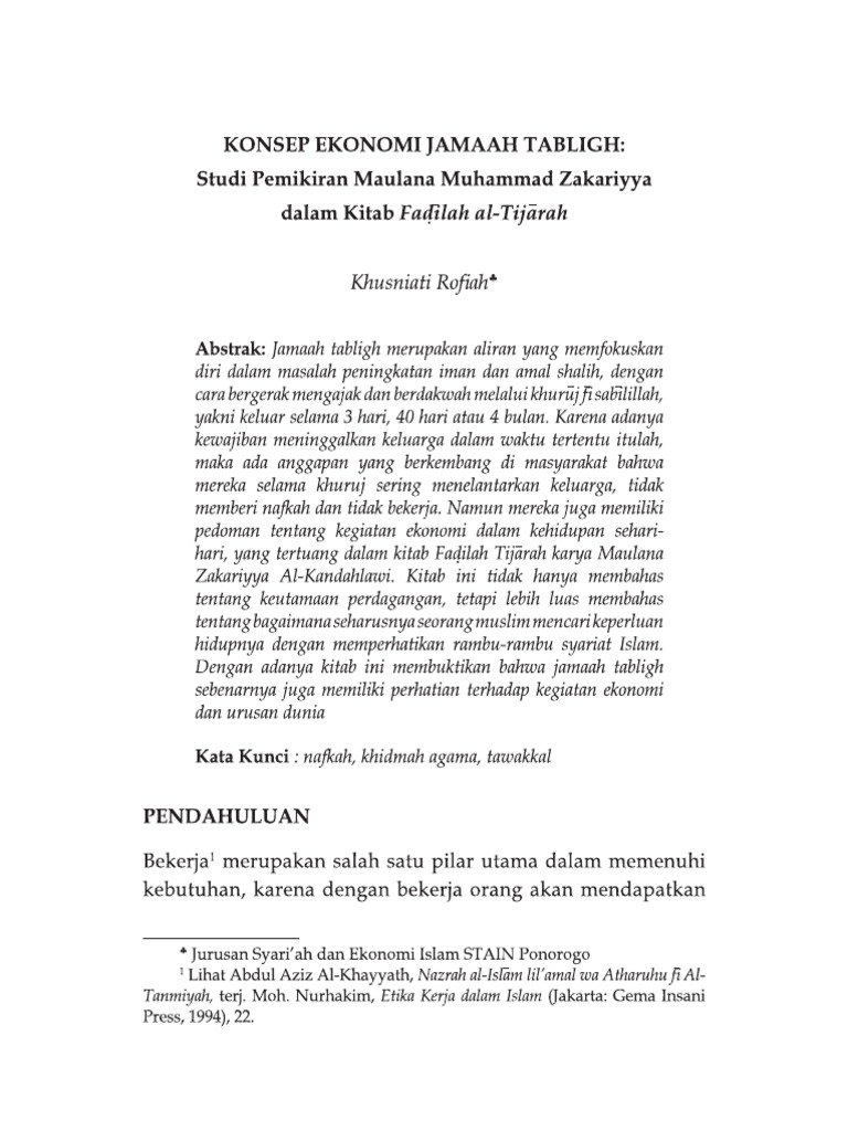 Sumber Jamaah Tabligh 5 | PDF