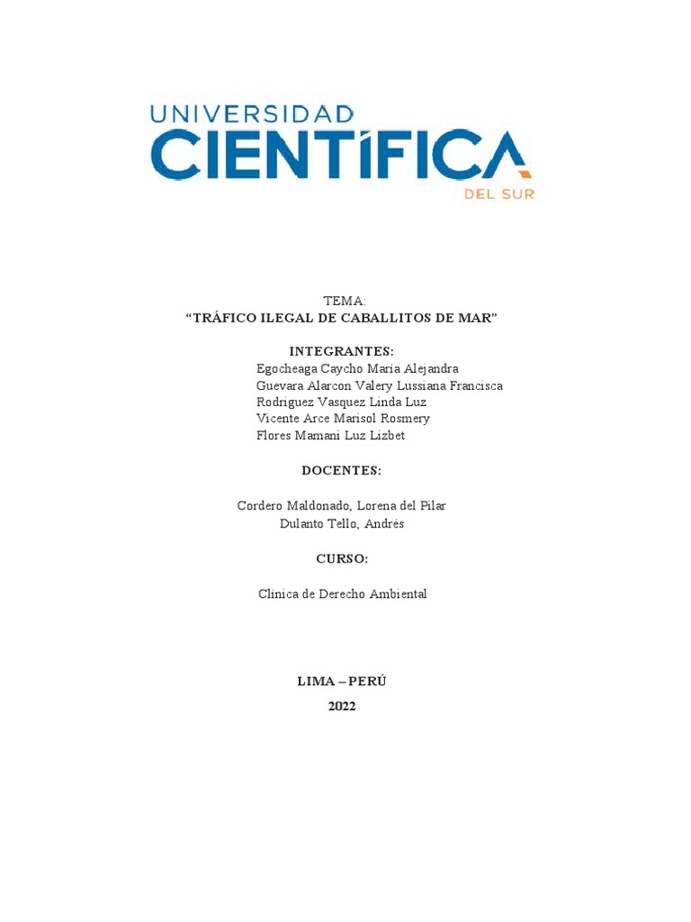 Formato Trabajo FINAL - CLAC | PDF | Cita | Fauna