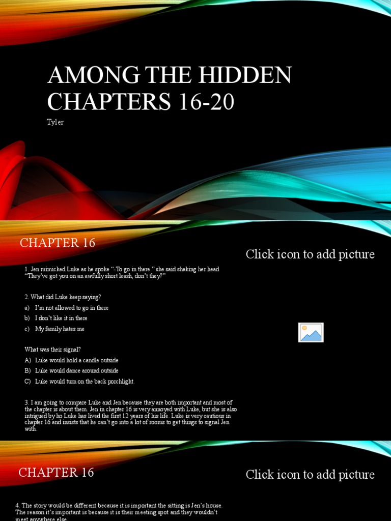 Among The Hidden Chapters 16-20 | PDF