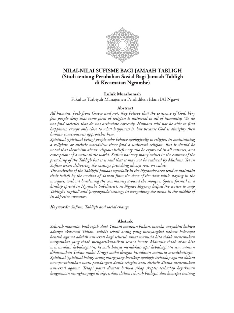 Sumber Jamaah Tabligh 7 | PDF | Islamic Branches | Religious Belief And ...