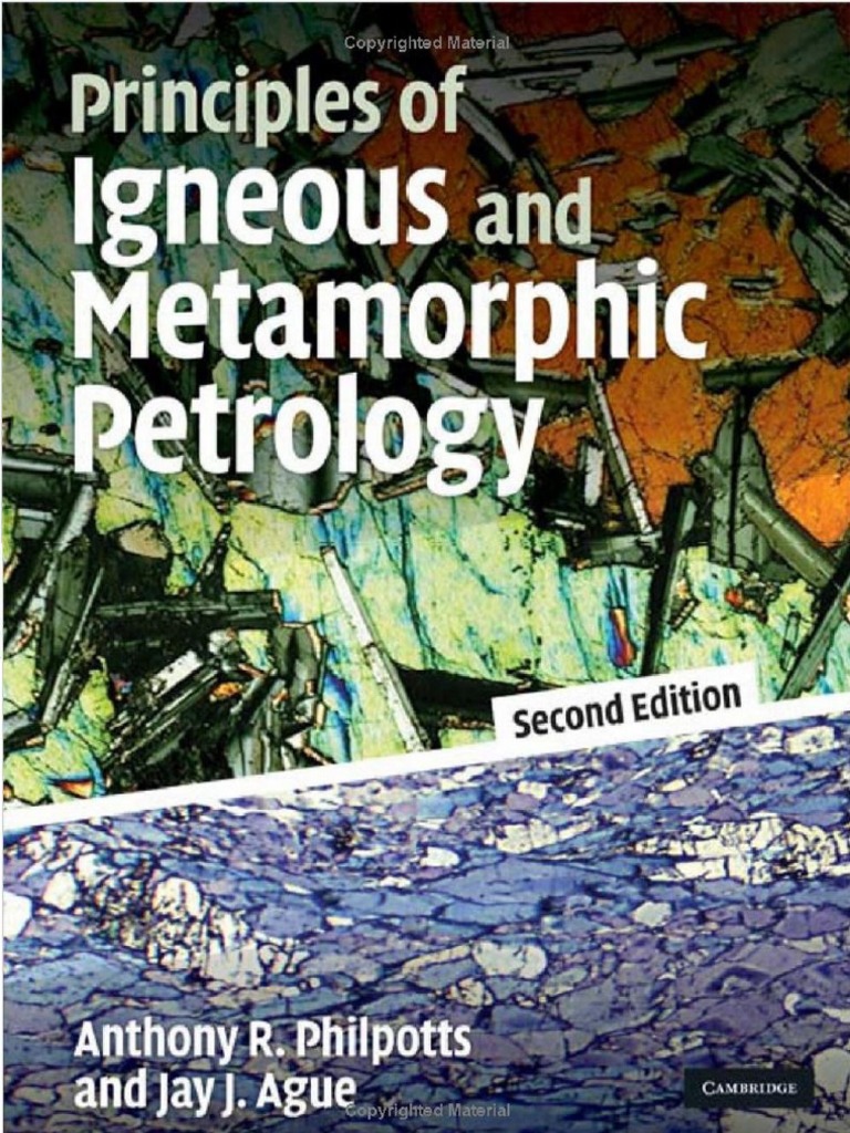 Principles of Igneous and Metamorphic Petrology Philpotts 1 | PDF ...