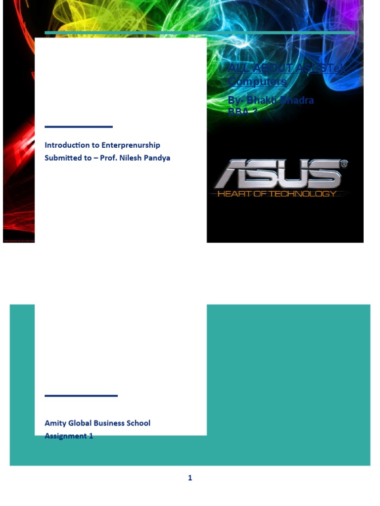 All About Asus | PDF | Swot Analysis | Lenovo