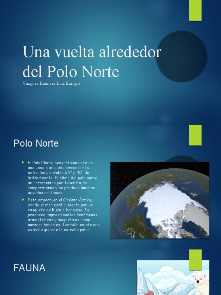 Fauna y flora del Polo Norte | PDF | Ártico | Polo Norte