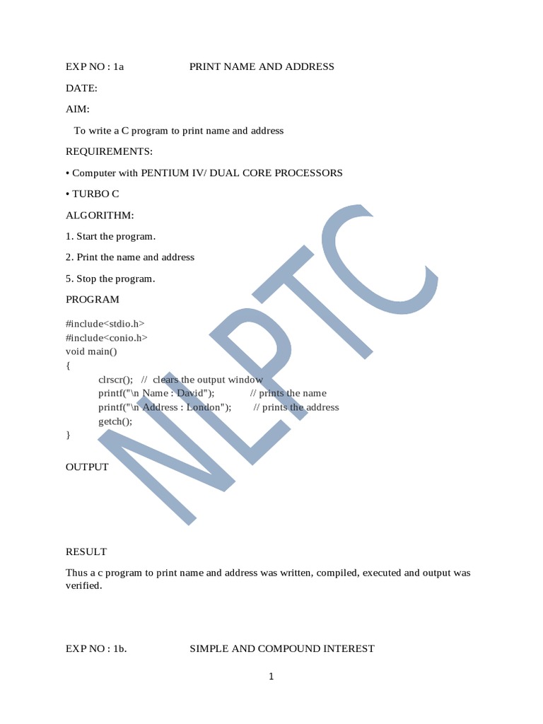 C Programming Lab M Scheme Pdf Computer Program Programming 
