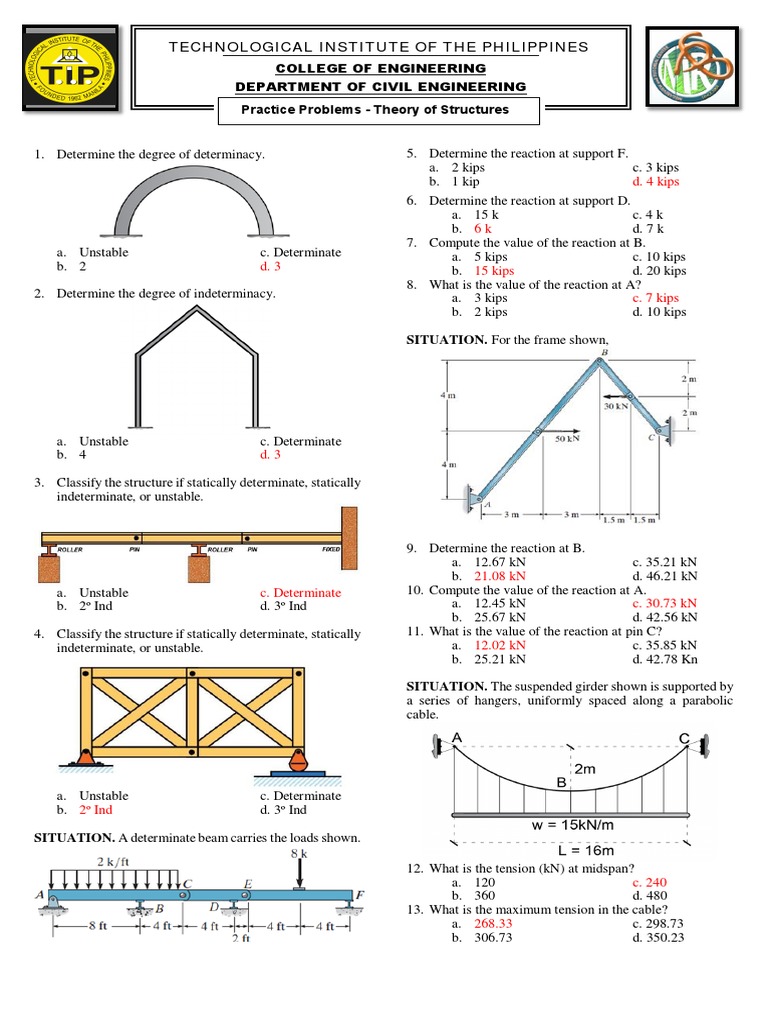 Strema Problems | PDF | Truss | Beam (Structure)