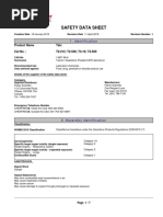 Johnson's Baby Powder Safety Data Sheet | PDF | Personal Protective ...