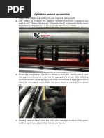 Slitting Machine Operation Manual | PDF | Sheet Metal | Bearing ...