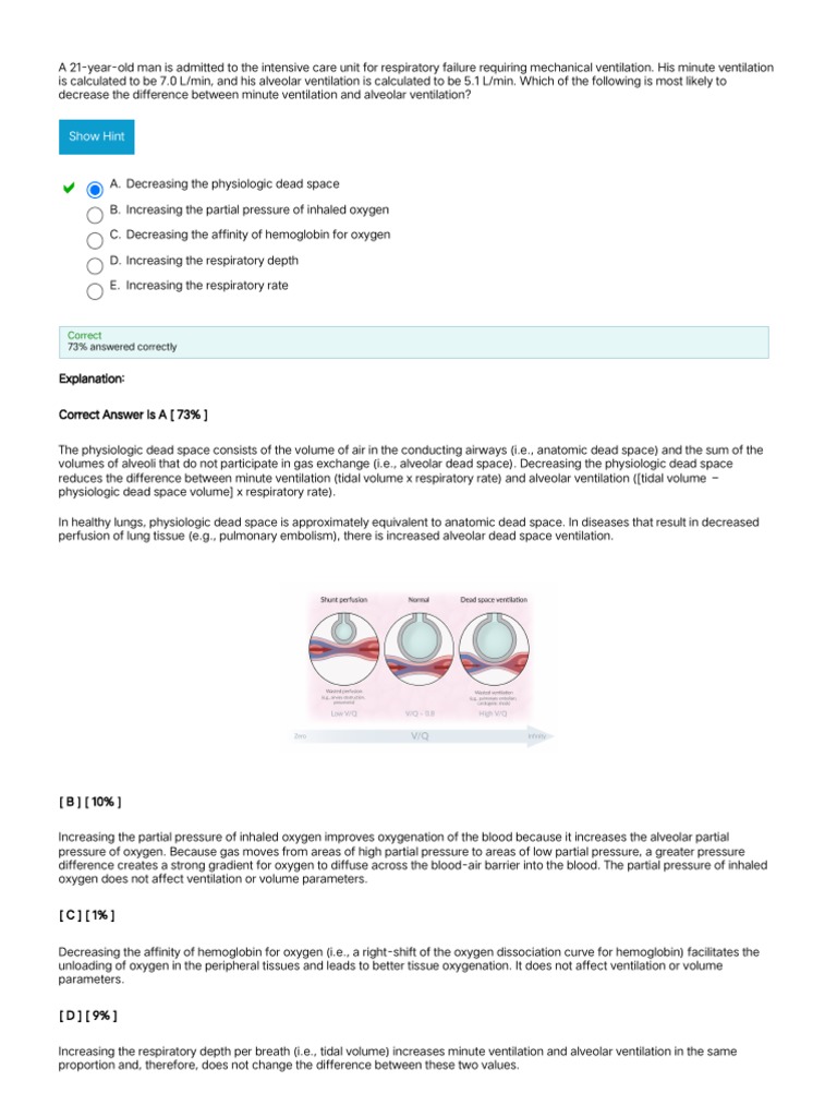 IMD - Amboss - USMLE Step 1 QBank - 2022 - Question 2 of 40 | PDF