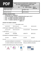 Class 5 Maths - Patterns - CBSE Worksheets | PDF