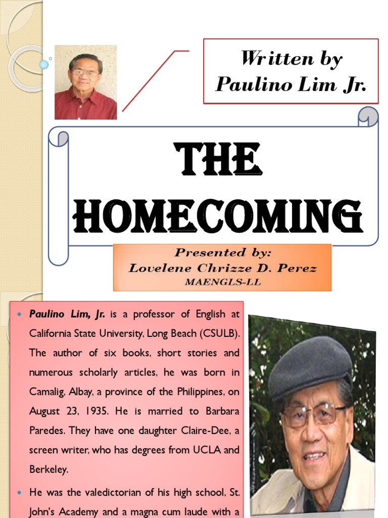 The Homecoming (Presentation) | PDF