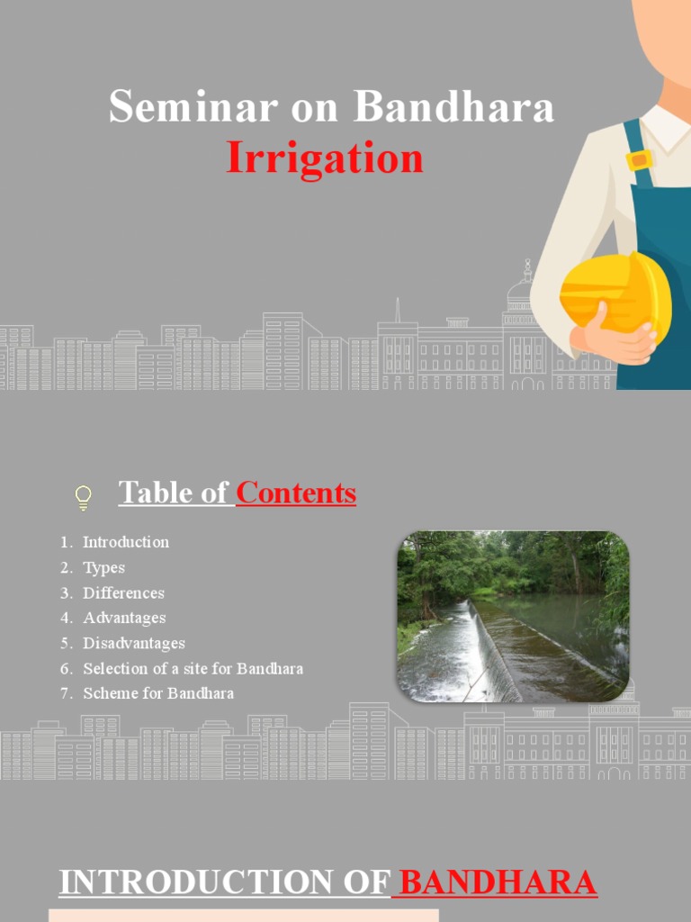 Bandhara Irrigation | PDF | Dam | Irrigation