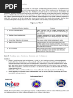 Teaching Internship Learning Task 1 | PDF | Teachers | Internship