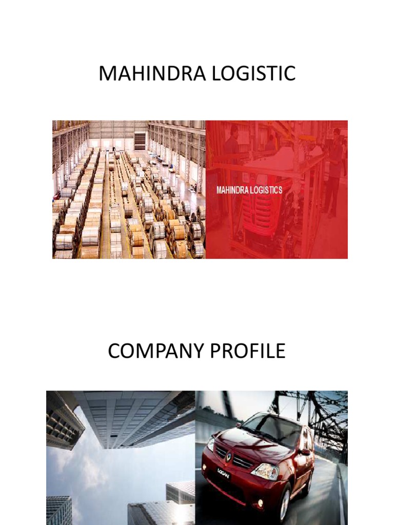 Mahindra Logistics Company Overview | PDF