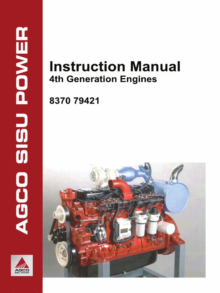 AGCO Sisu Power Engine Manual | PDF | Turbocharger | Engines