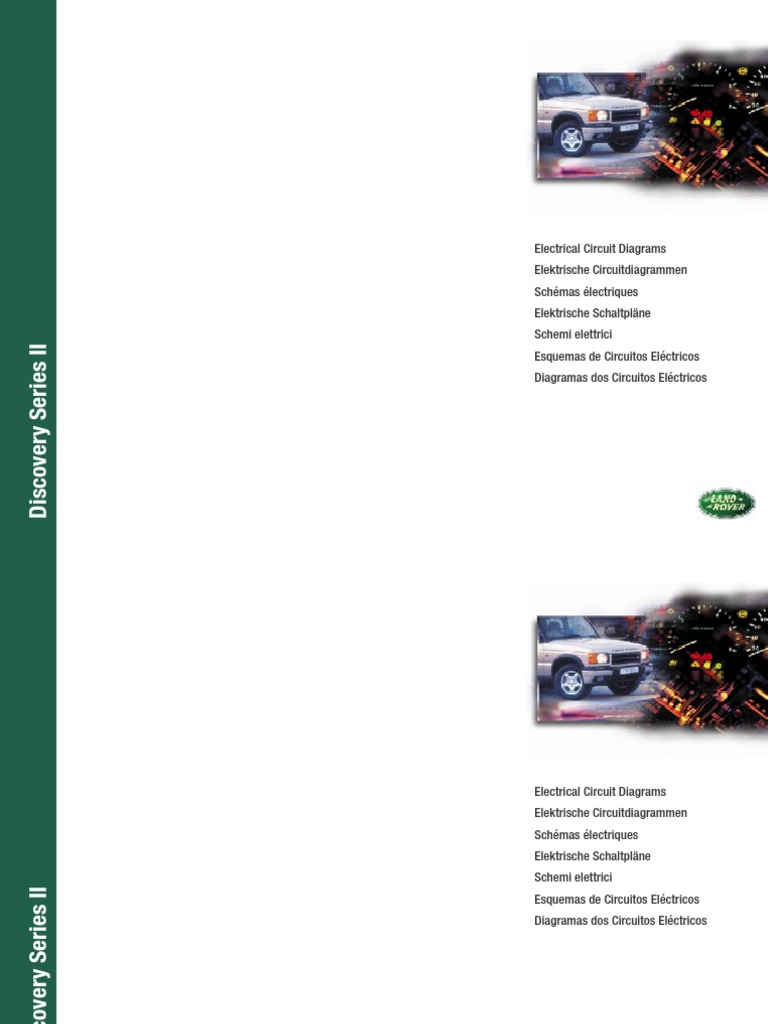 Dicovery II - Electrical Circuit Diagrams | PDF