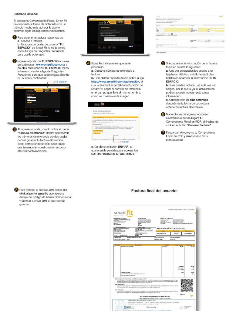 Smart Fit Facturacion | PDF
