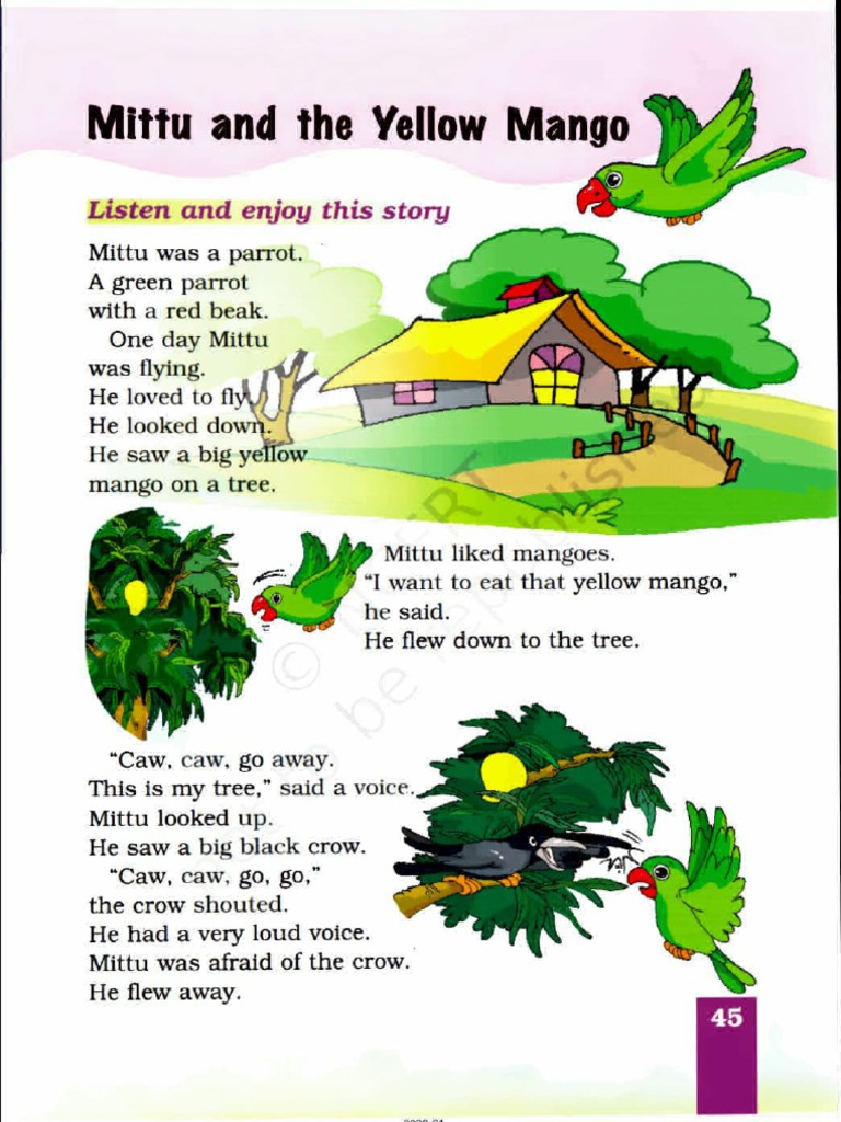 Mittu and The Yellow Mango | PDF | Social Science