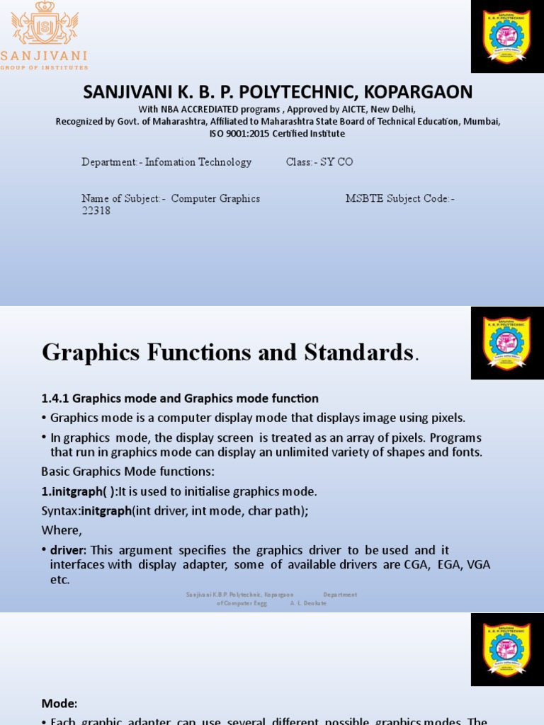 Graphics Function | Download Free PDF | Computing | Computer Science