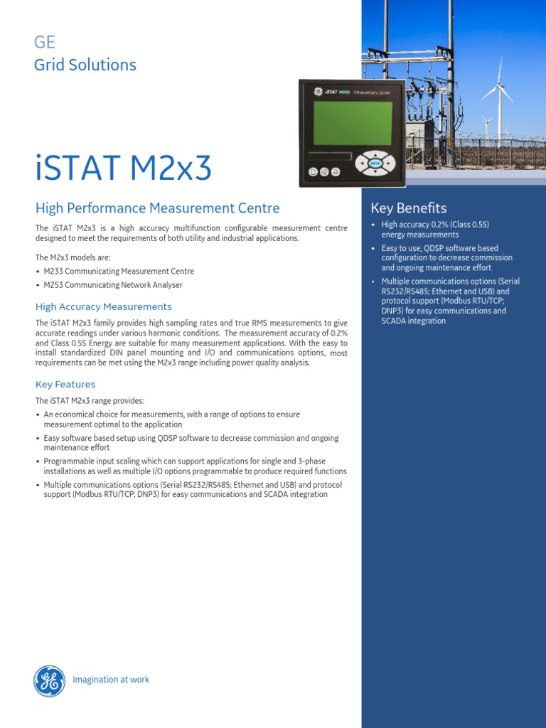 Istat m2x3 Brochure en 2020 11 Grid Ga 0779 | PDF | Scada | Electrical ...