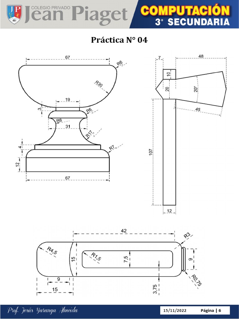 Ejercicios Autocad | PDF