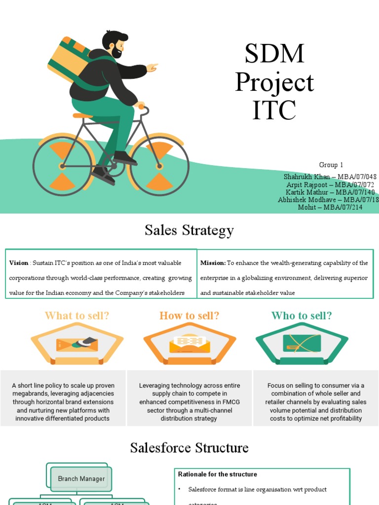 ITC Sales and Distribution | PDF | Retail | Sales