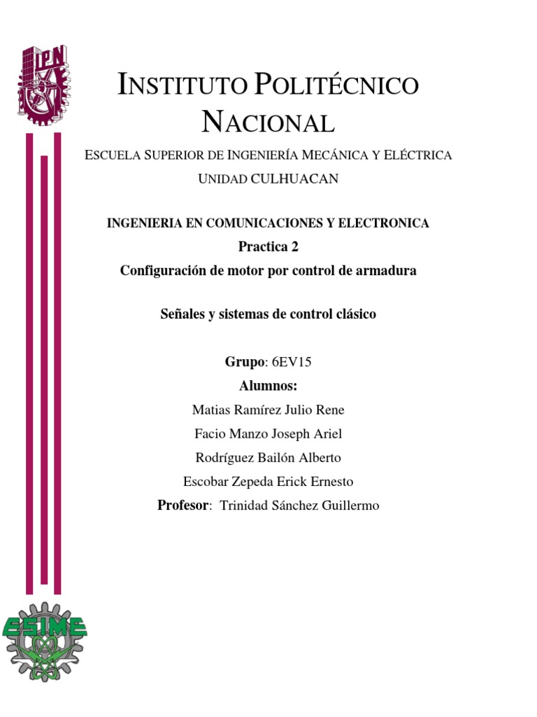 Practica 2 Control Final | PDF | Electromagnetismo | Electricidad