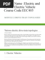 Drivetrain Topologies in Hybrid Electric Vehicles | PDF | Hybrid ...