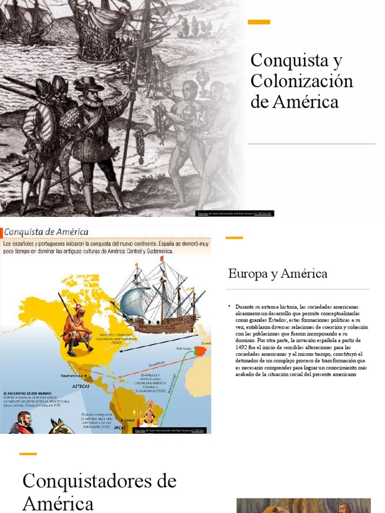 Presentación Conquista y Colonización América (1) 15.11.25 | PDF ...