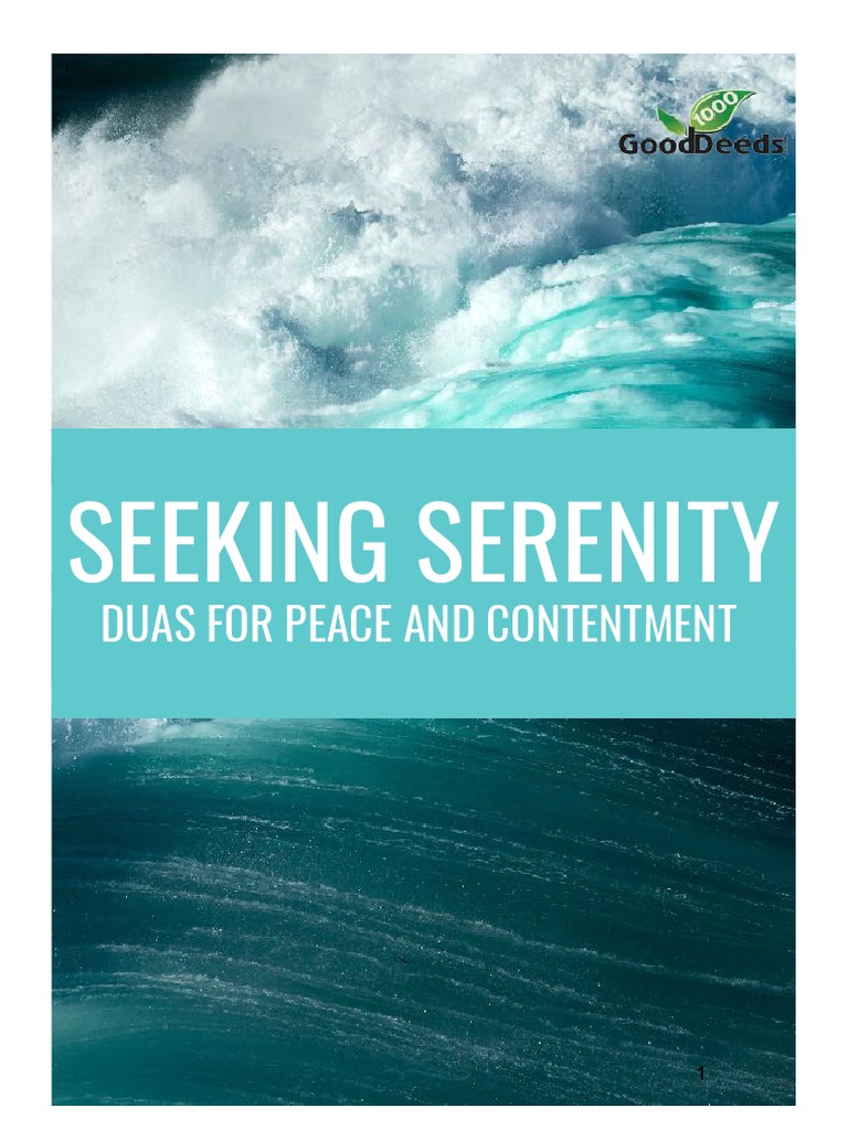 Seeking Serenity | PDF | Abrahamic Religions | Religious Belief And Doctrine