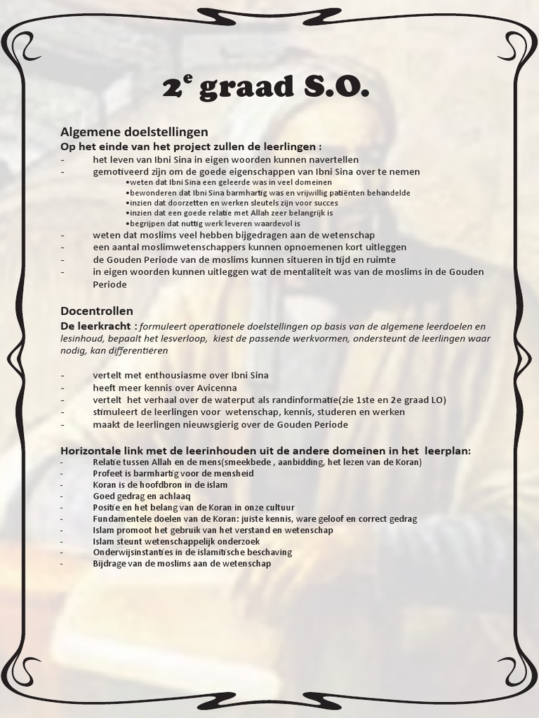 2e Graad SO | PDF