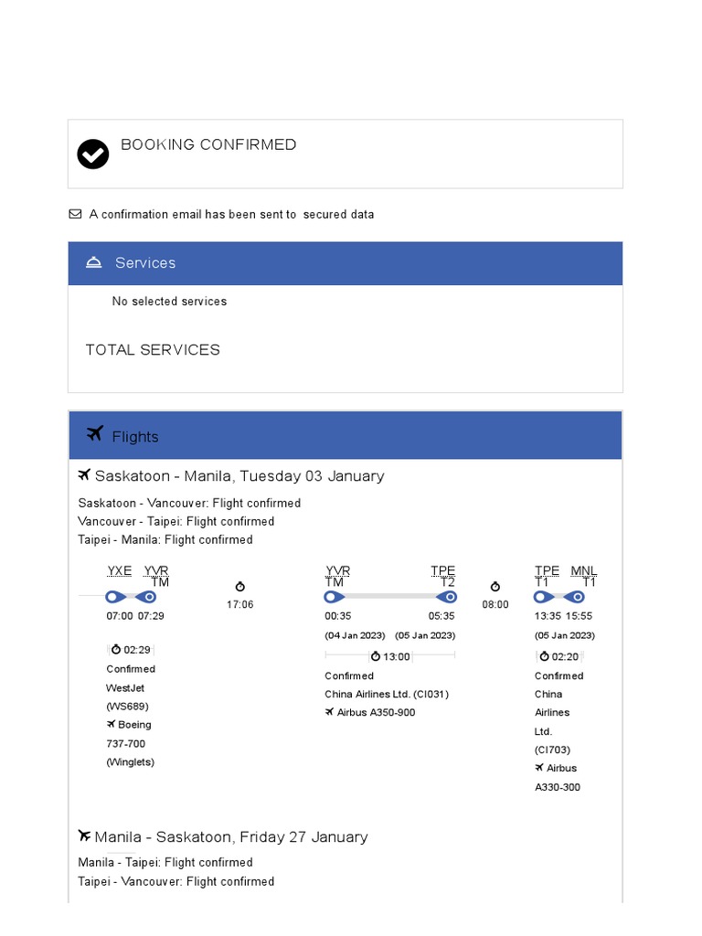 China Airlines - Itinerary Details | PDF | Baggage | Airlines