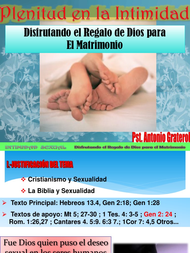 Plenitud en La Intimidad Matrimonial | PDF